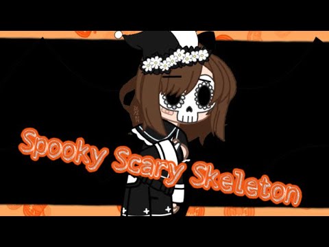 | Spooky Scary Skeleton | [ Gacha Meme ] | Gacha Club | HALLOWEEN ...