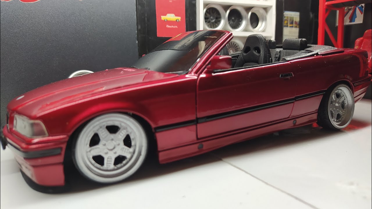 BMW 325İ E36 CABRİO RESTORATİON | DİECAST MODEL - YouTube