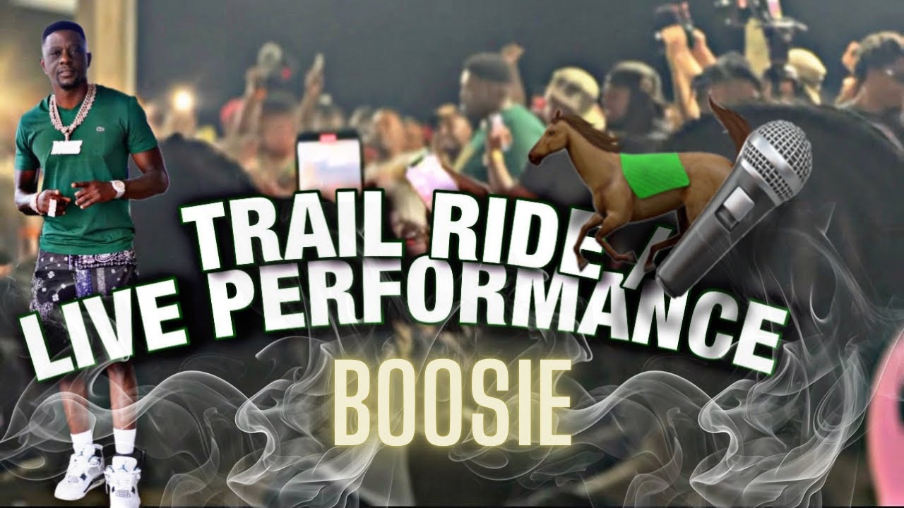 BOOSIE LIVE AT THE TRAIL RIDE 🎙️🐎😎(MUST WATCH ) DO NOT OWN COPYRIGHT ...