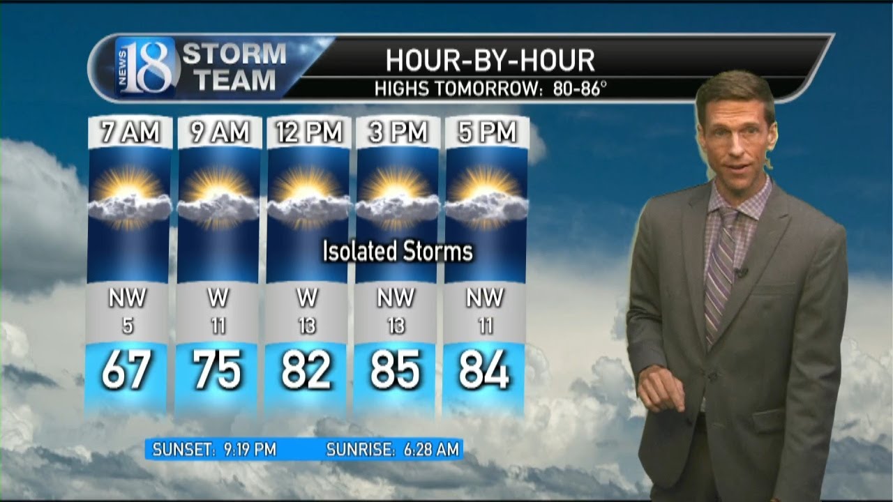 July 12, 11 PM Weather Forecast - YouTube