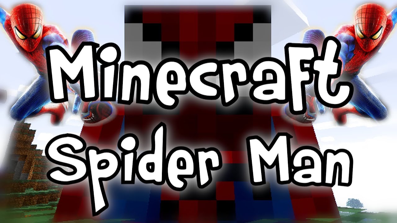 Minecraft Spider Man Mod - YouTube