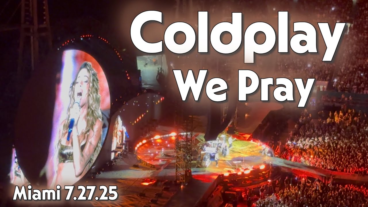 Going to the show -@coldplay WE PRAY - Last Night of US Tour Live at ...