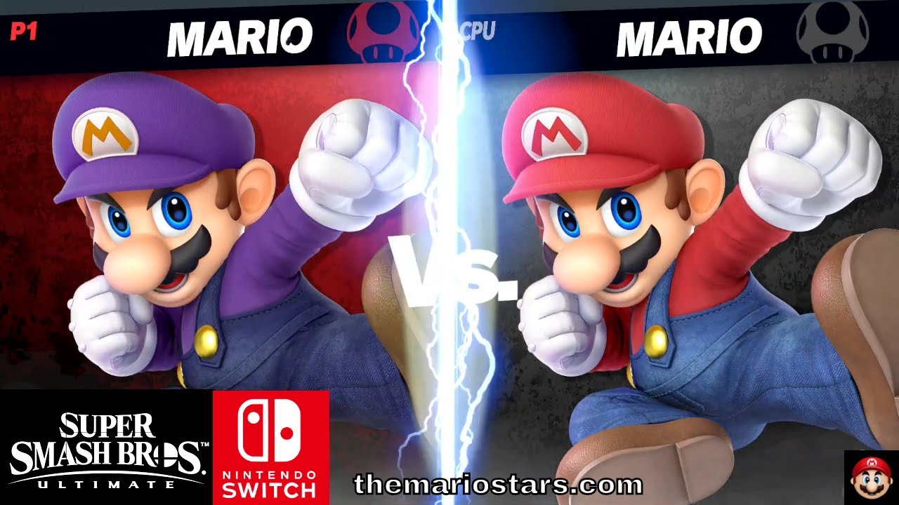 Mario vs Mario - Super Smash Bros Ultimate - Nintendo Switch - SSBU ...