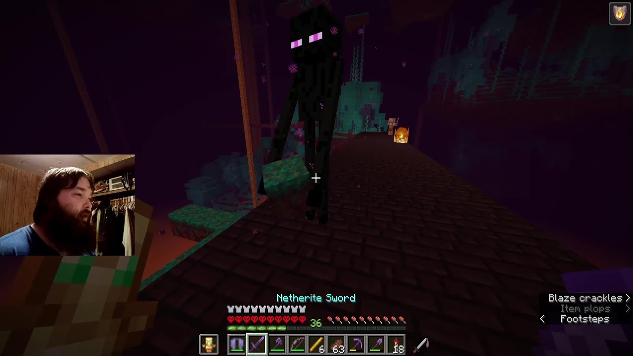 Minecraft Hardcore: OTP seed E128 skulls 6 - YouTube