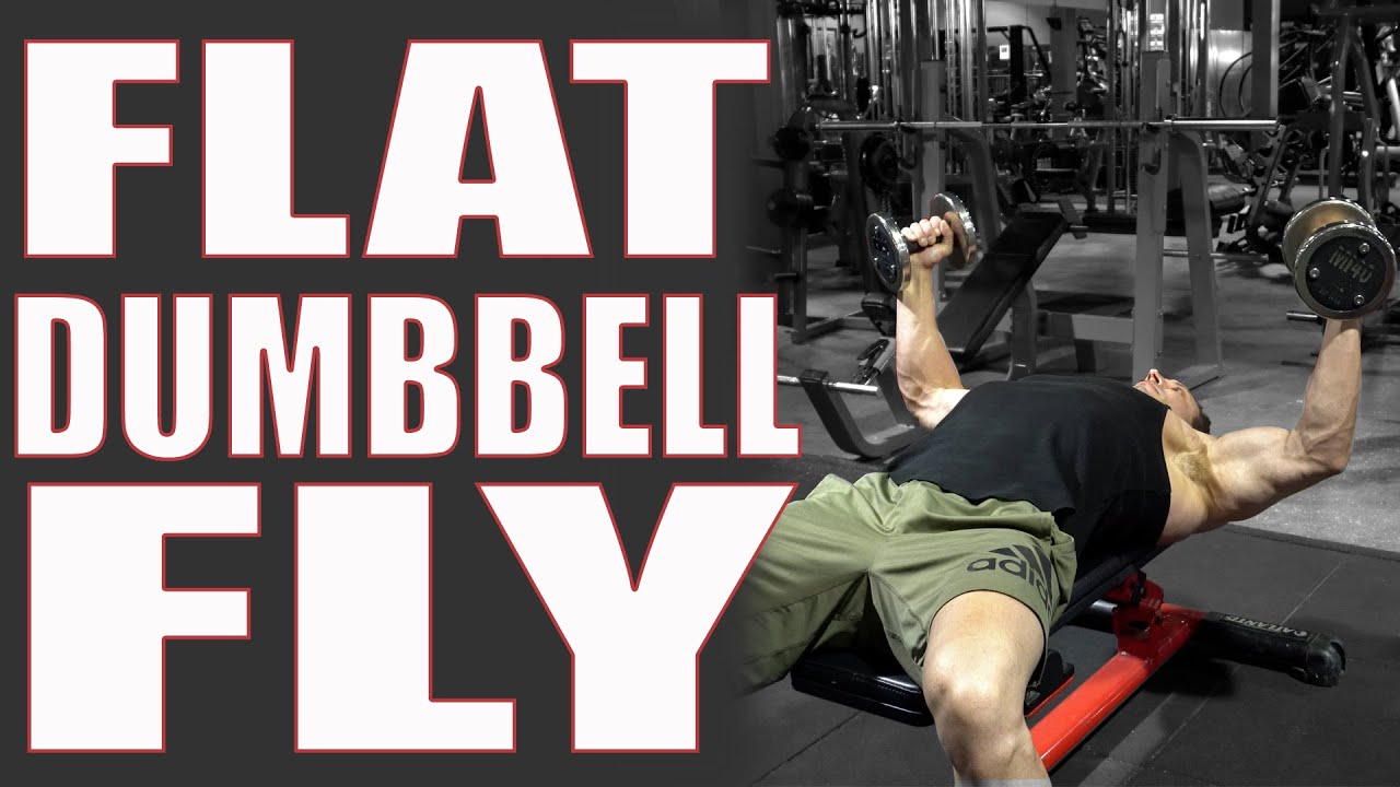 How To | Flat Dumbbell Fly - YouTube