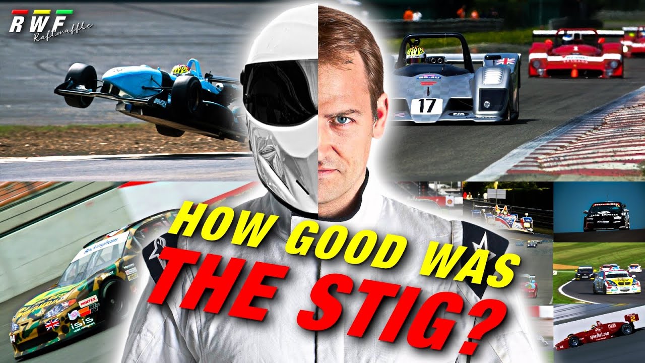 Ben Collins' (The Stig) IRL Racing Career - YouTube
