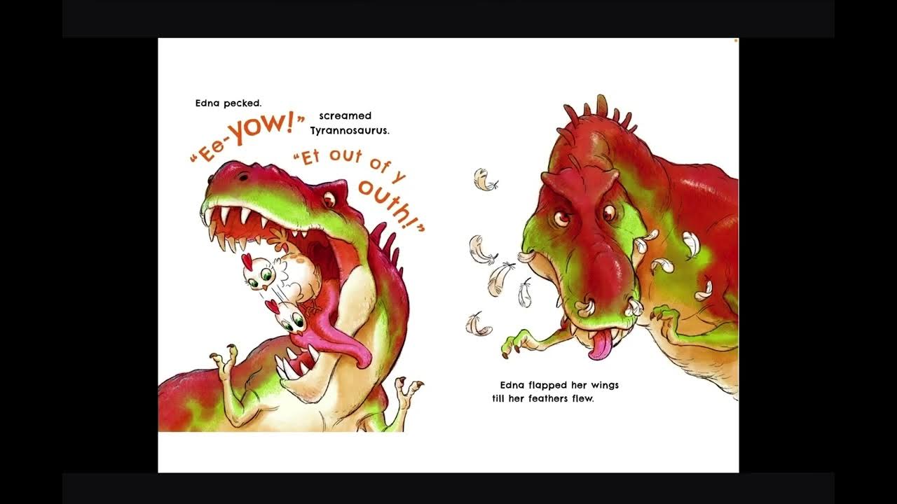 Tyrannosaurus vs. Edna, the Very First Chicken, By Douglass Rees - YouTube