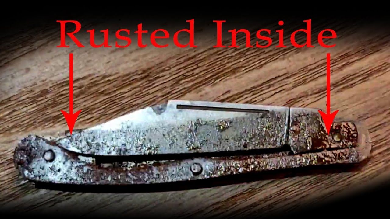 Rusty Refurb - Vintage Imperial Pocket Knife - YouTube