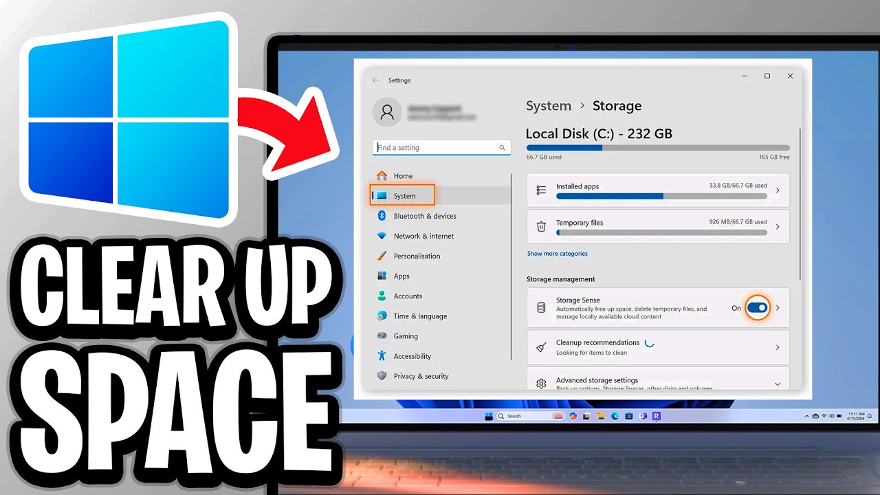 How To Clear Space On PC - Full Guide - YouTube