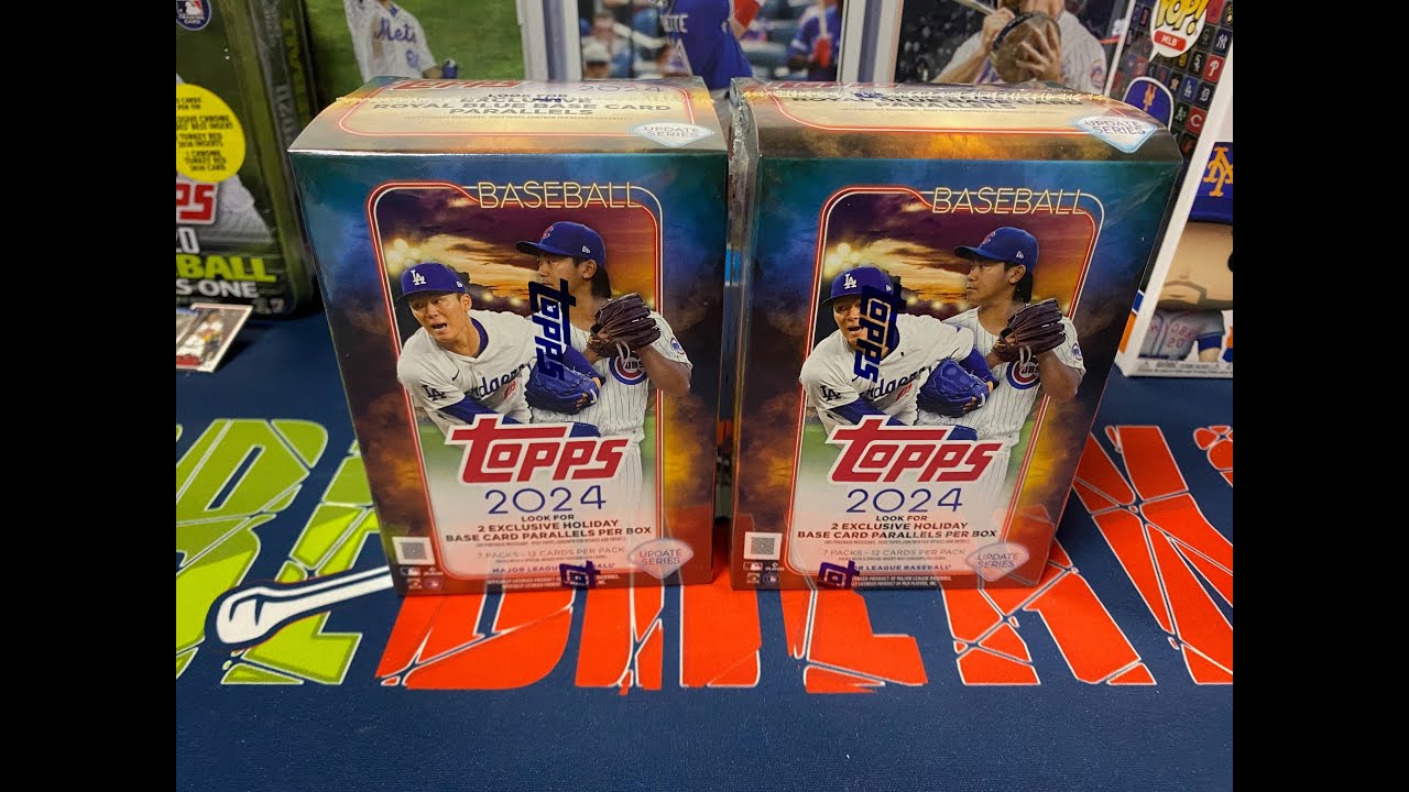 Opening 2 More Blasters Of 2024 Topps Update Series. Seeing If The Luck ...