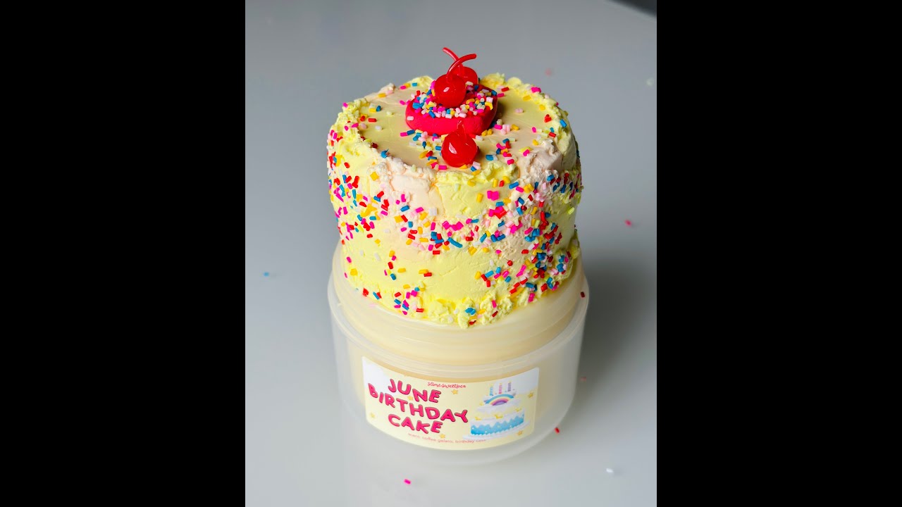 June Birthday Cake by Smile Sweet Pea - YouTube