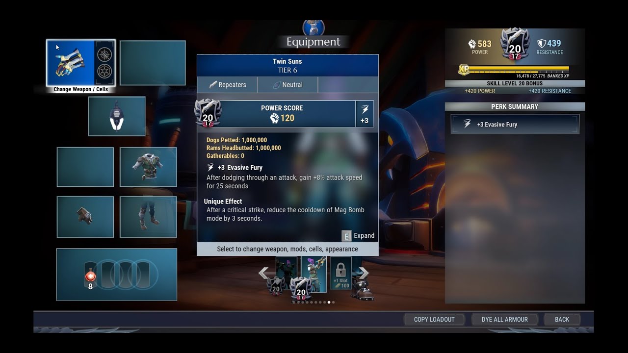 Dauntless - WR 1M Dogs Petted + WR 1M Rams Headbutted - YouTube