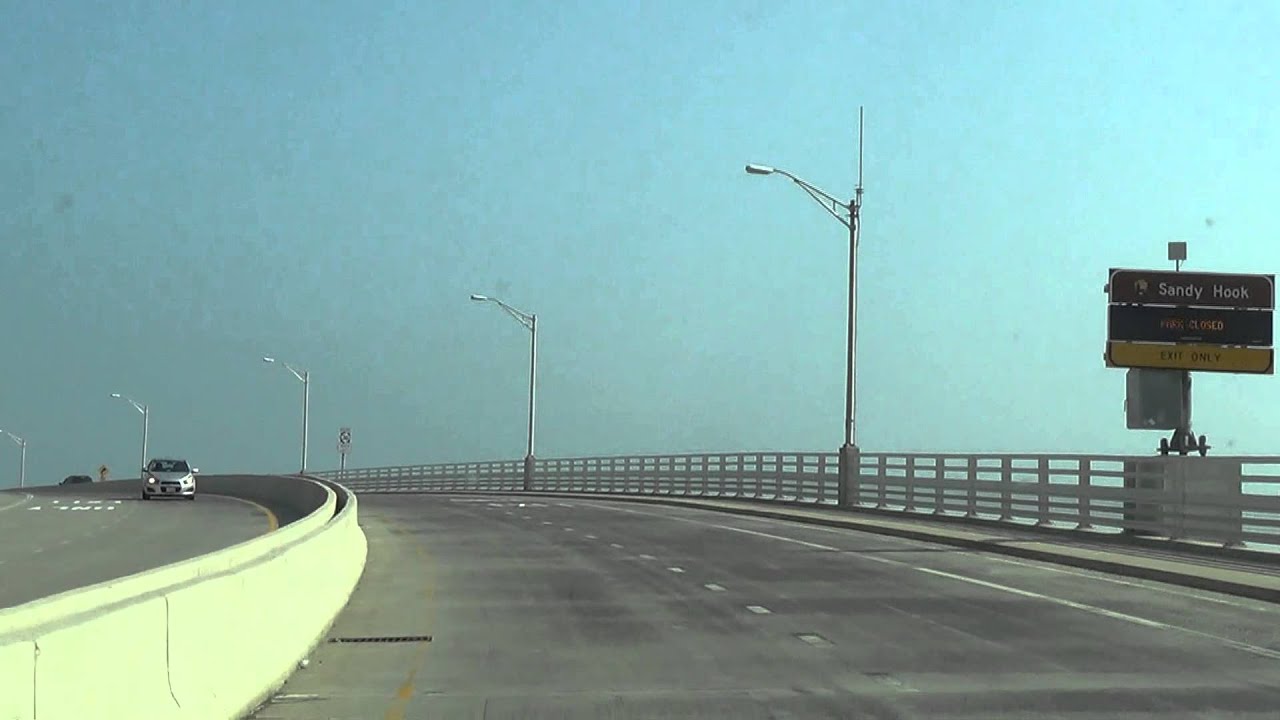 Crossing over the Highlands- Sea Bright Bridge - YouTube