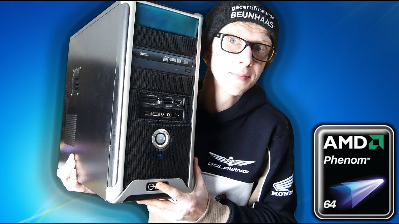Aan de slag met deze oude AMD Game PC! - YouTube