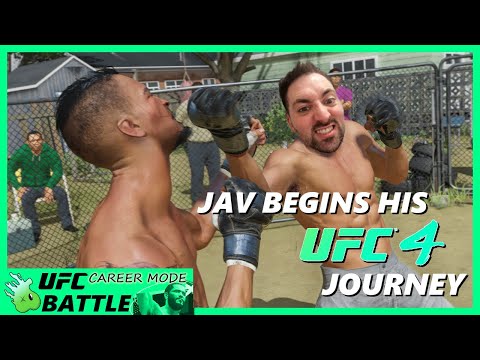 UFC 4 Career Mode Battle | Jav Part 1