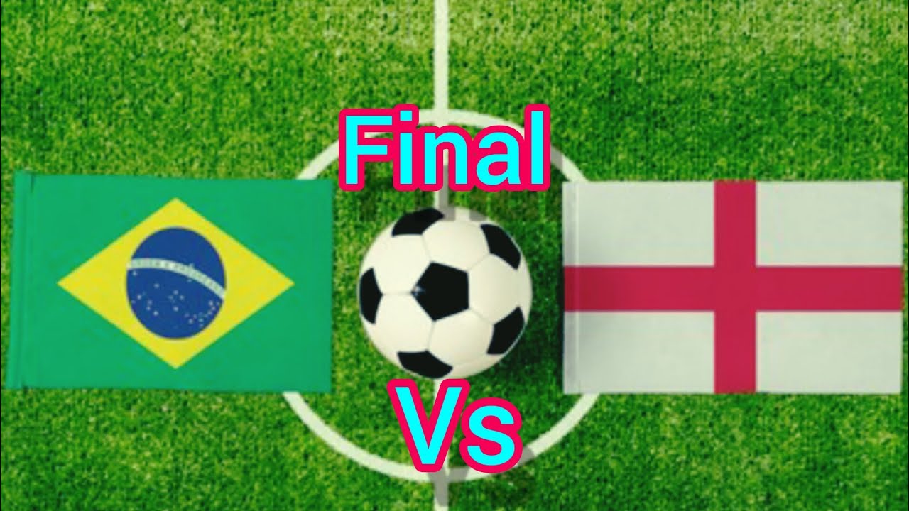 Brazil vs England fina match highlight #finalmatch #football - YouTube