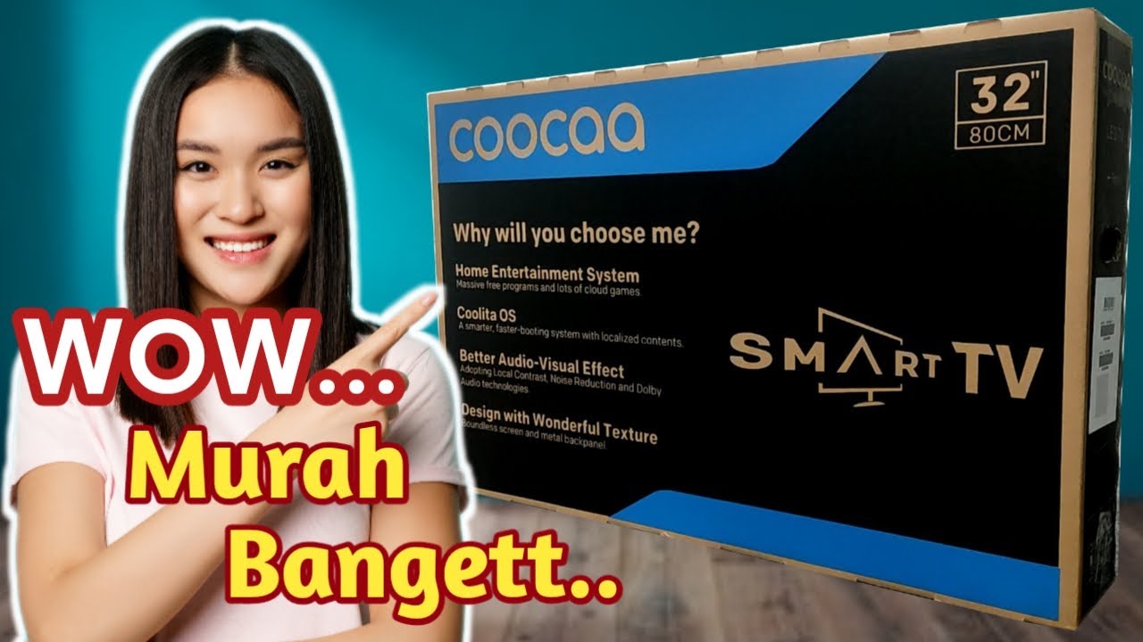 SMART TV PALING MURAH COOCAA 32CTD4000#review - YouTube
