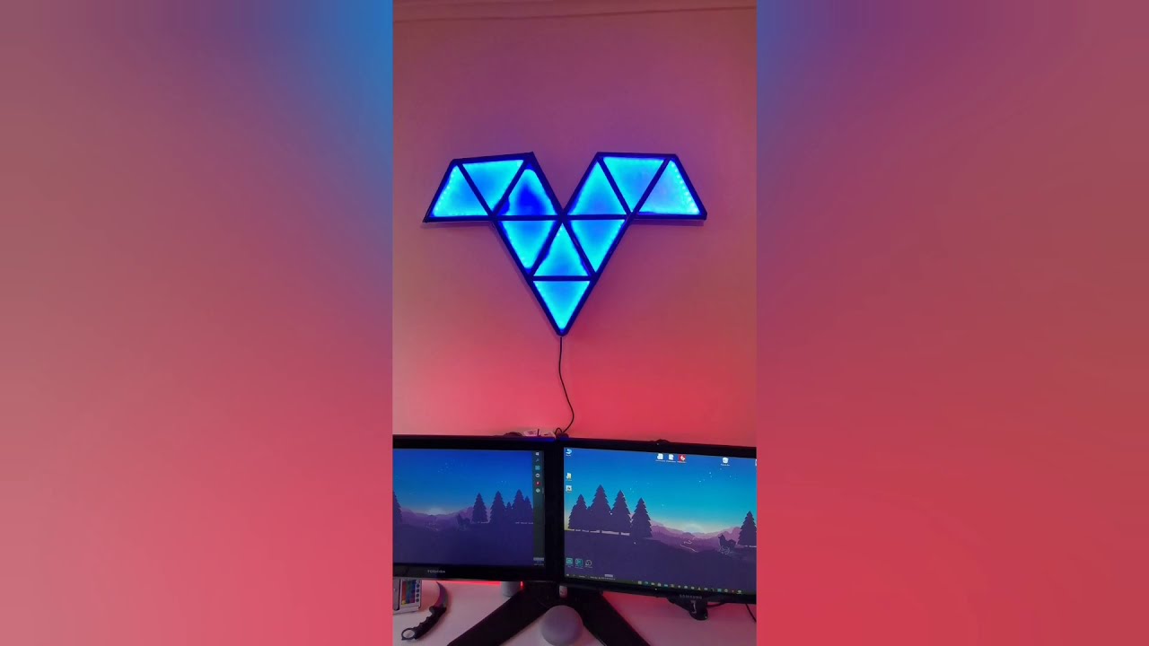 New Controller Nanoleaf Lamp DIY - YouTube
