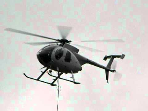 MD530FF sling load operations at Neah Bay from Tatoosh Island - YouTube