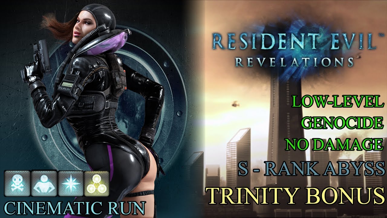[Resident Evil Revelations] RAID MODE - ABYSS, All Stages, Trinity Bonus, S - Rank (PlayStation ...