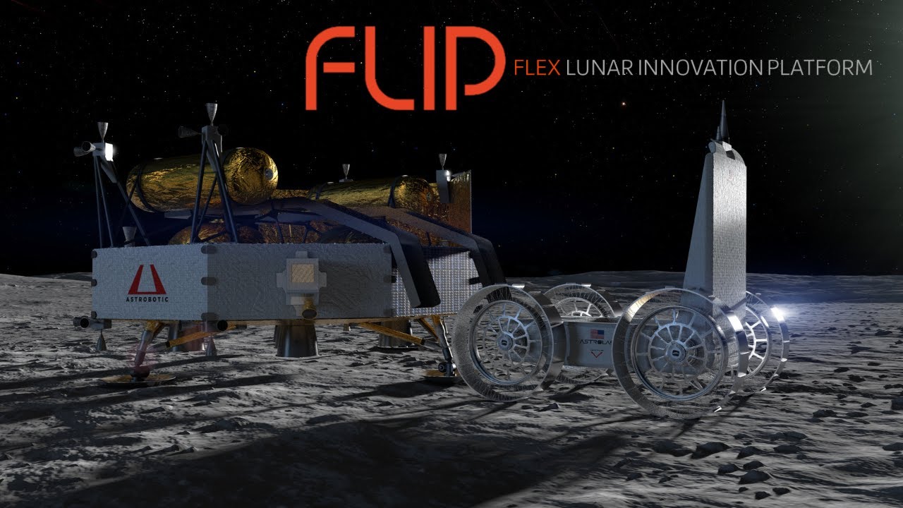 Astrolab’s FLIP Rover Headed to Moon Aboard Astrobotic’s Griffin ...