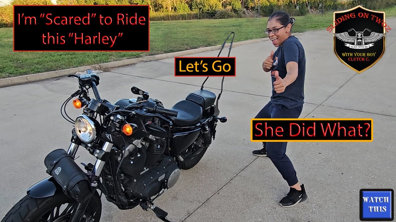 I’m Scared to Ride this “Harley” #motorcyclevideos - YouTube