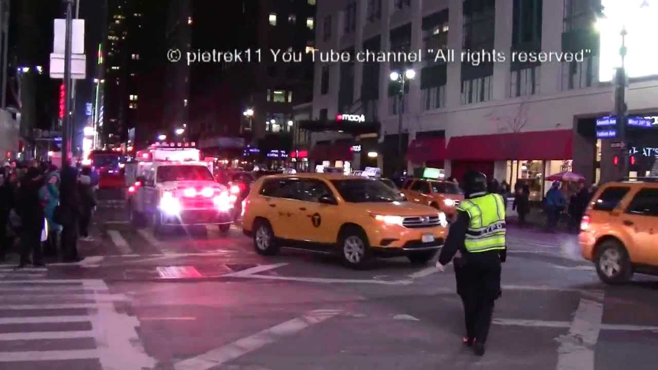 NYPD responding police truck ESU rumbler siren HD 2014 © - YouTube