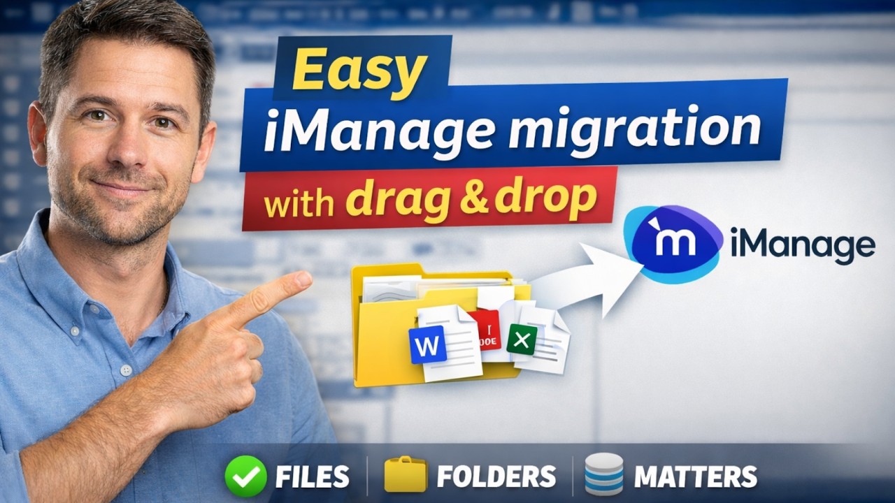 How to Upload Files and Folders to iManage (Step-by-Step) - YouTube