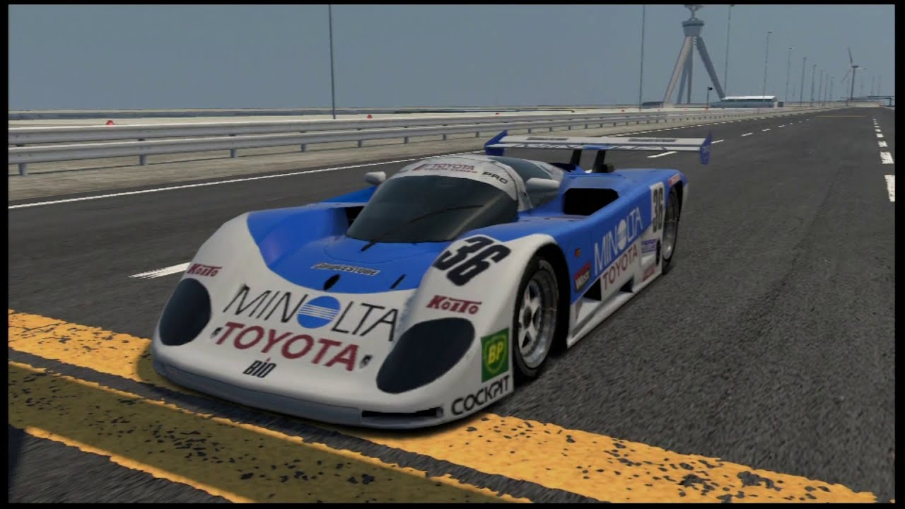 Top Speed Toyota Minolta 88C V Race Car '89 GT5 - YouTube