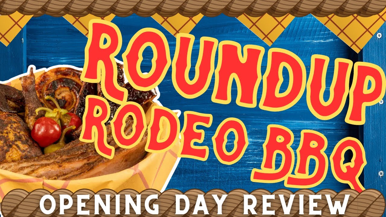Roundup Rodeo BBQ - Toy Story Restaurant - Disney World Food 2023 - YouTube