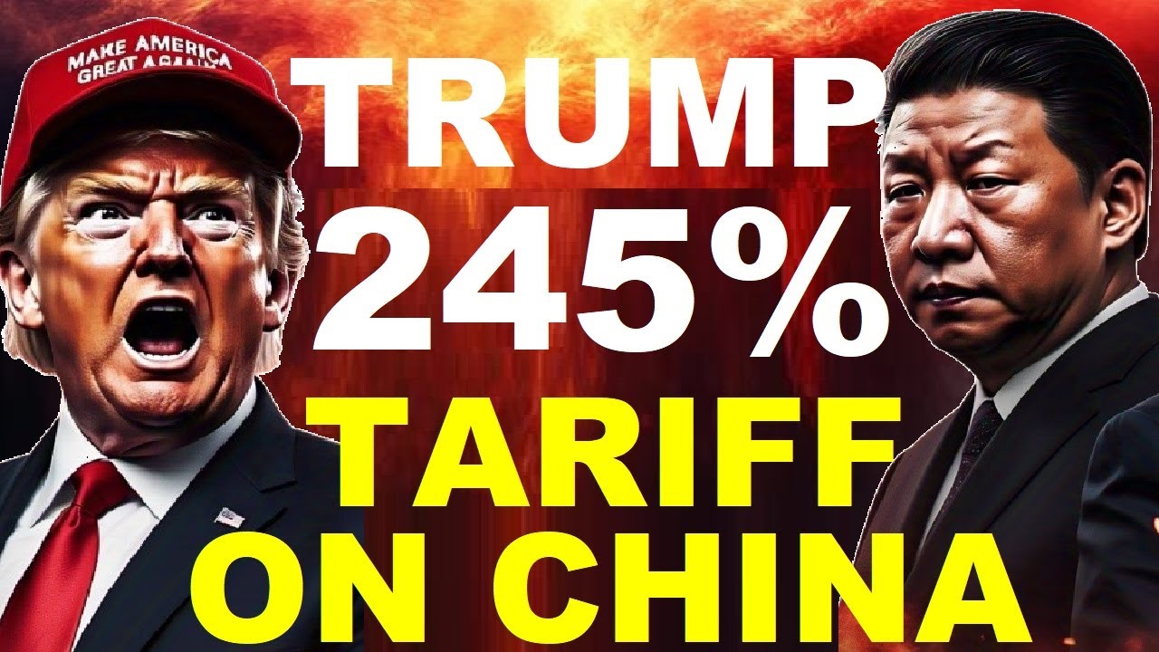 TRUMP 245% TARIFF ON CHINA 😨| TRADE WAR | TARIFF WAR CONTINUES | DONALD ...