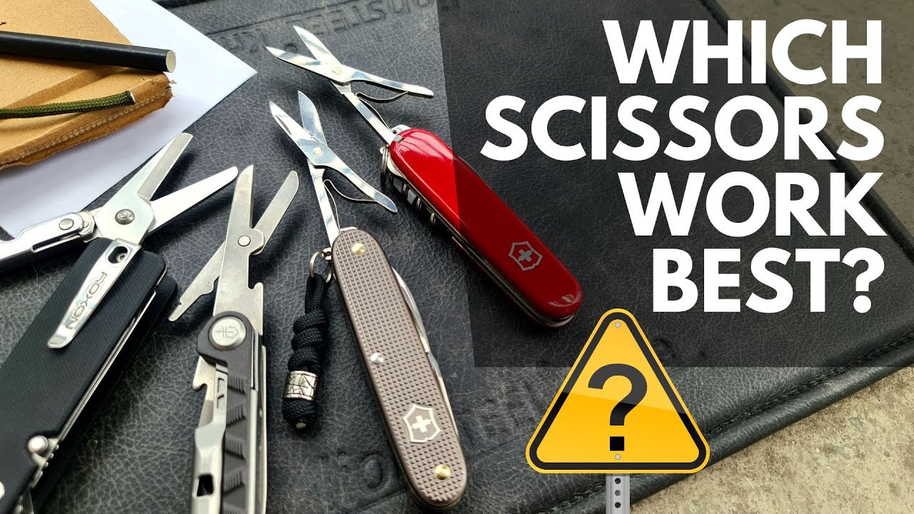 Which Multi-tool Scissors Work the Best? | Victorinox, Gerber or Roxxon ...