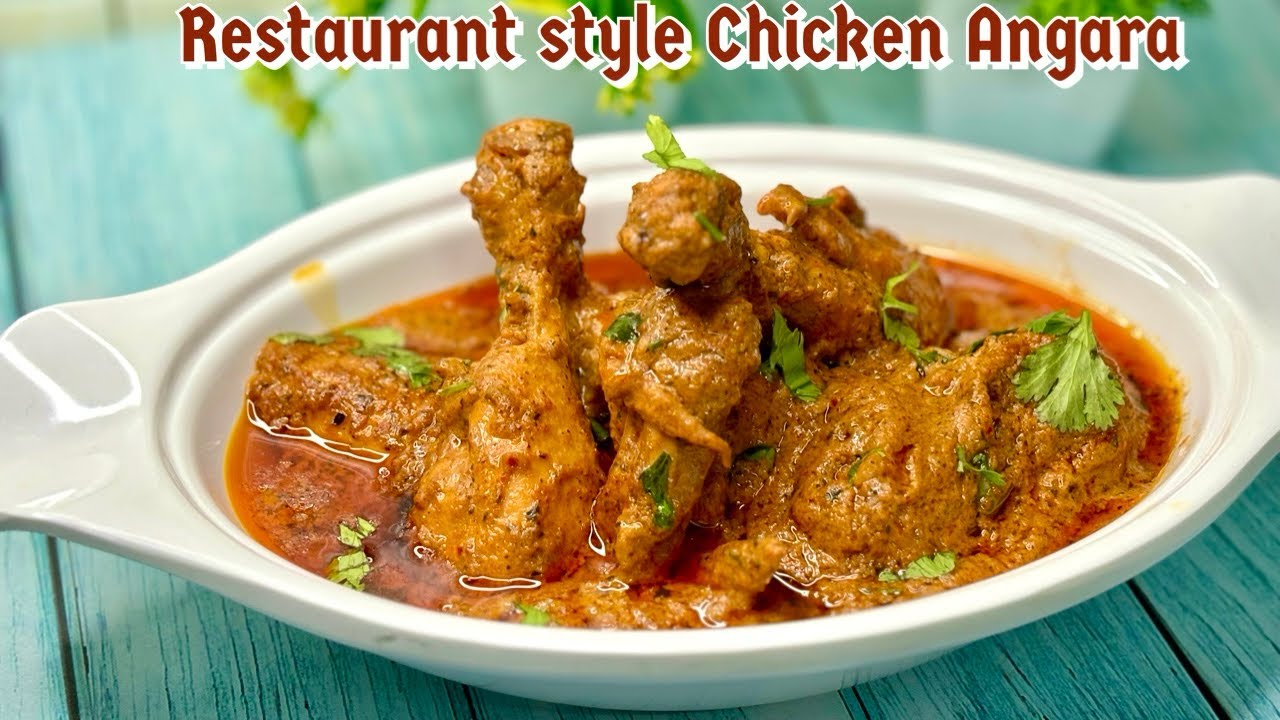 Chicken Angara recipe || Restaurant style Chicken Angara || Chicken ...