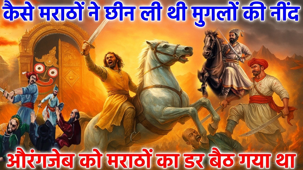 मराठों ने जब मुगलों पर सर्जिकल स्ट्राइक की, औरंगजेब की आखिरी कहानी ...