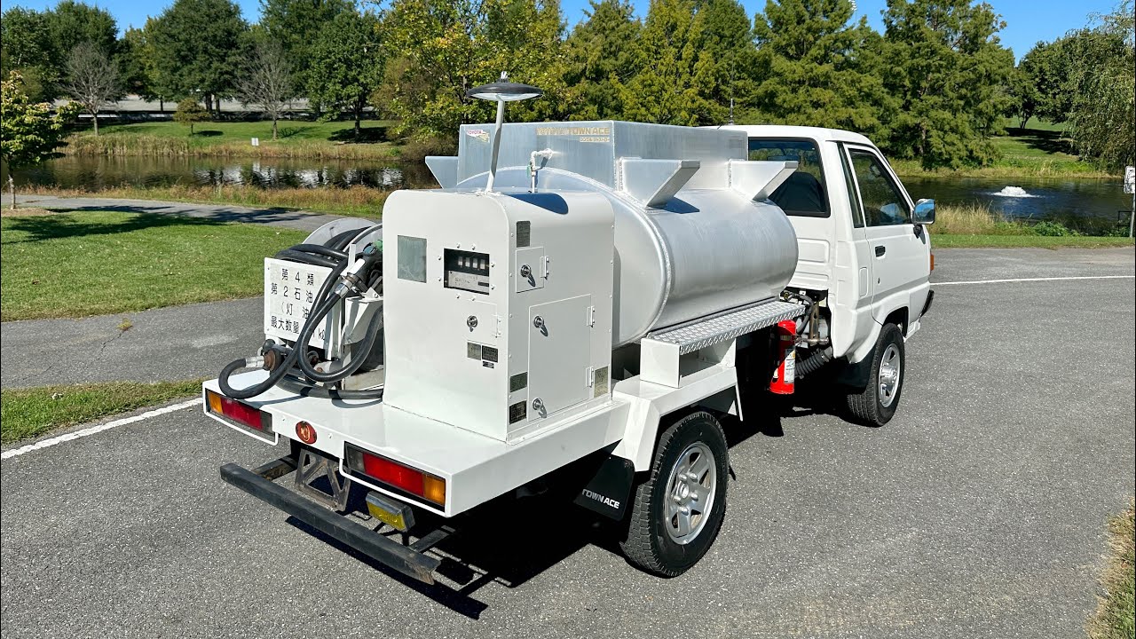 1992 TOYOTA TOWNACE CM65 TANKER - DIESEL - 4WD - JDM - Engine - YouTube