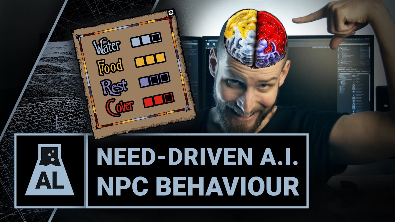 Need-Driven NPC A.I. Behaviour for my RPG - YouTube