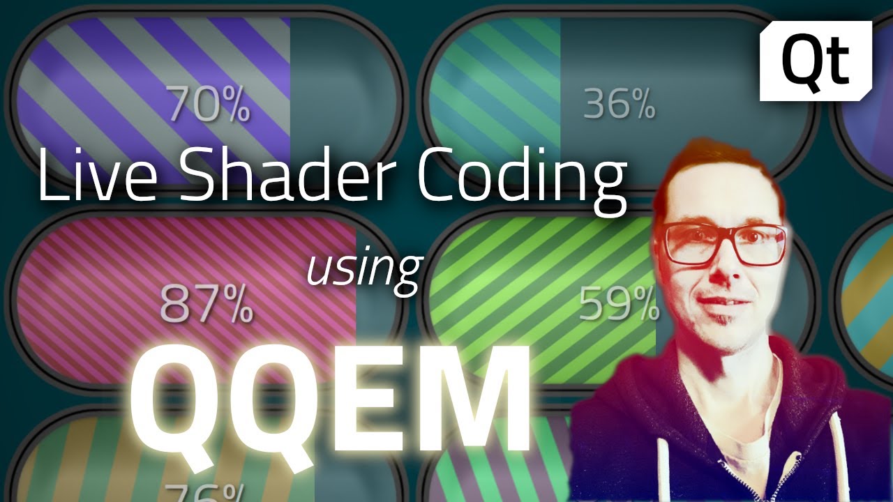 Live Shader Coding Using Qqem Youtube