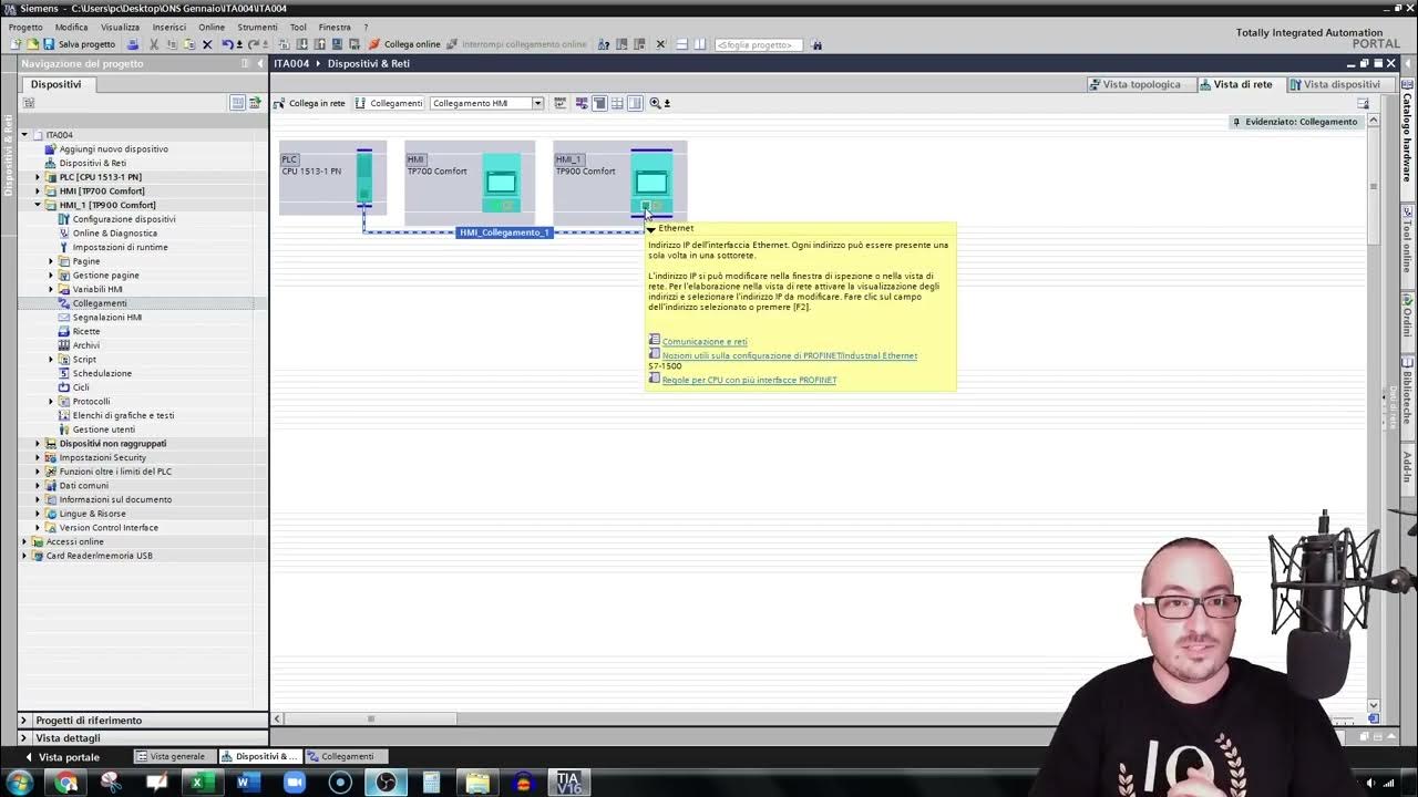 Come creare un Collegamento sicuro tra HMI e PLC (* famiglie diverse ...