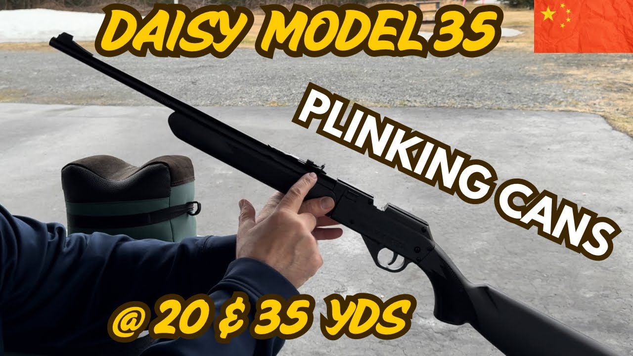 Daisy Powerline Model 35 - Shooting Test - YouTube