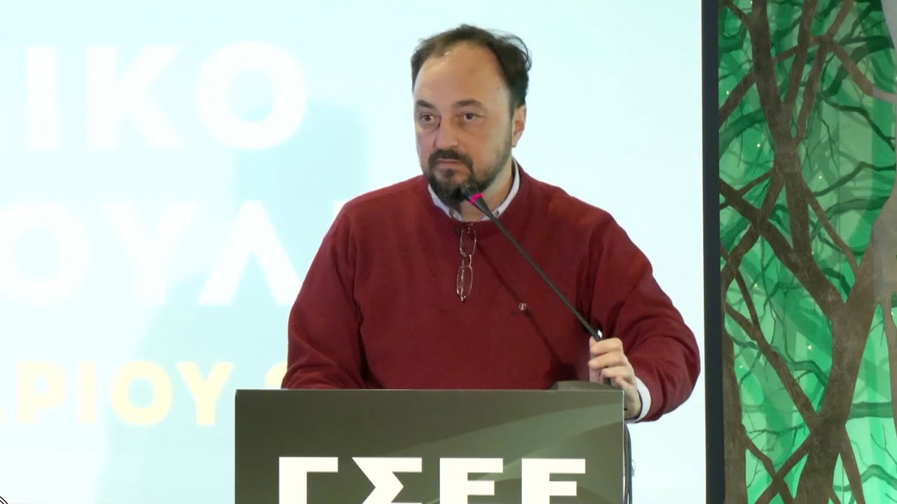Η τοποθέτηση του Γ. Σκόκα στο Γενικό Συμβούλιο της ΓΣΕΕ - YouTube