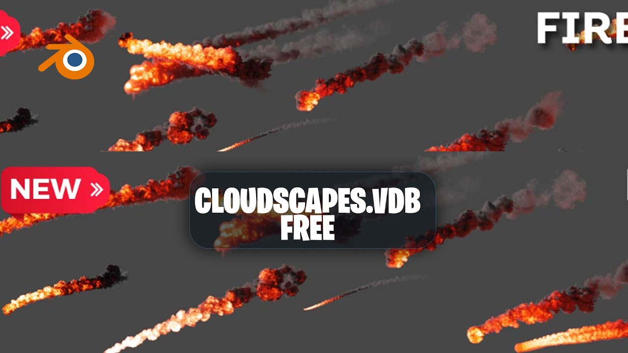 get blender clouds scape - YouTube