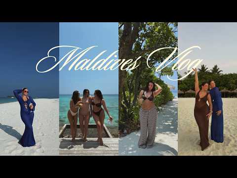 MALDIVES VLOG | I got flown out to the Maldives for the most wholesome girls trip ever!!
