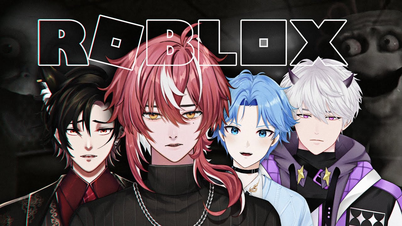 4 VTUBER COWOK BERMAIN GAME HORROR PALING MENGERIKAN DI ROBLOX?! 😱 ...