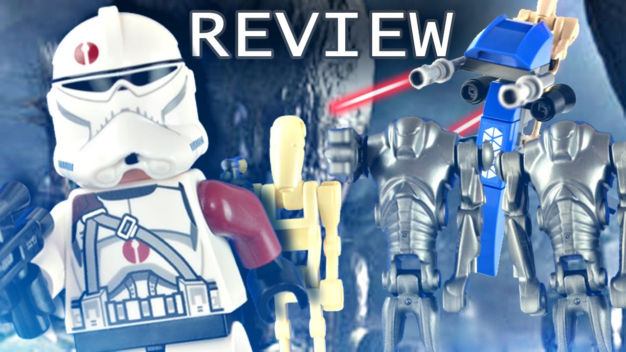 LEGO Star Wars : 75037 "Battle on Saleucami" - Review - YouTube