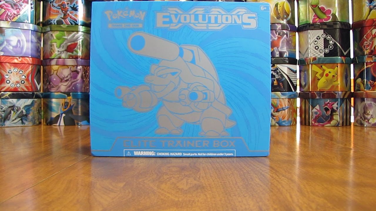 Pokemon Evolutions Elite Trainer Box Opening - YouTube