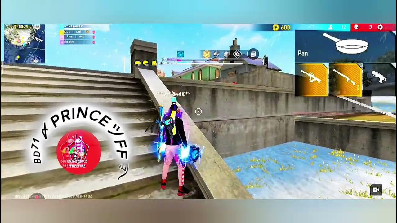 Indonesia server garena free fire🔥🔥 squad vs squad BR rank match 😈😈 bd71 prince ff - YouTube