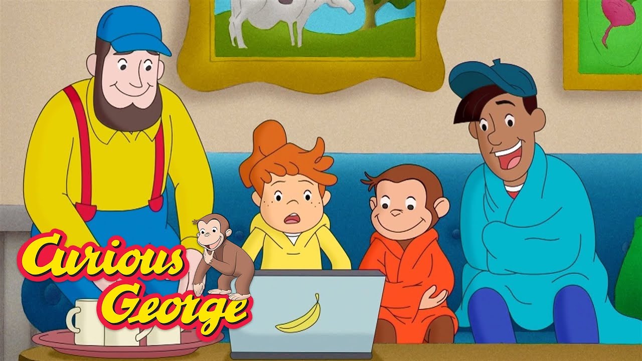 George and the Shooting Stars 🐵 Curious George 🐵 Kids Cartoon 🐵 Kids ...