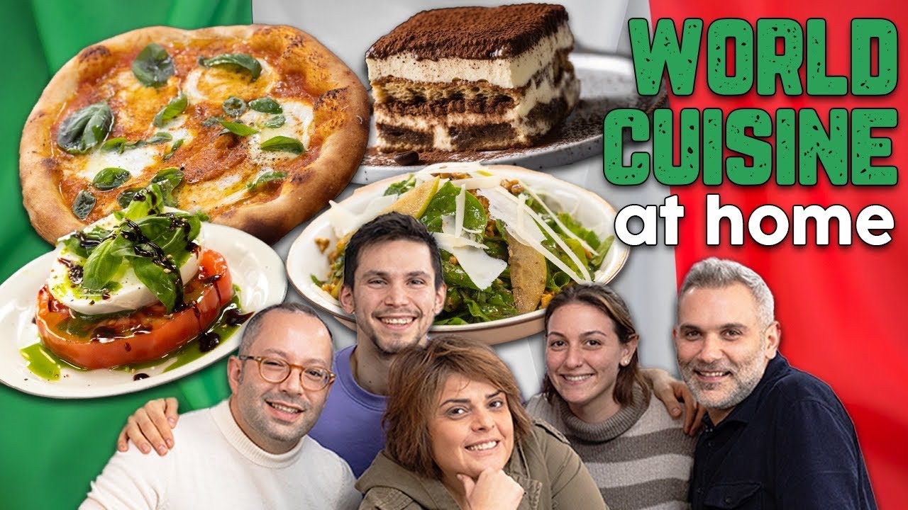 Italian Restaurant Experience at Home! 🍽️ —Homemade Pizza Dough ...