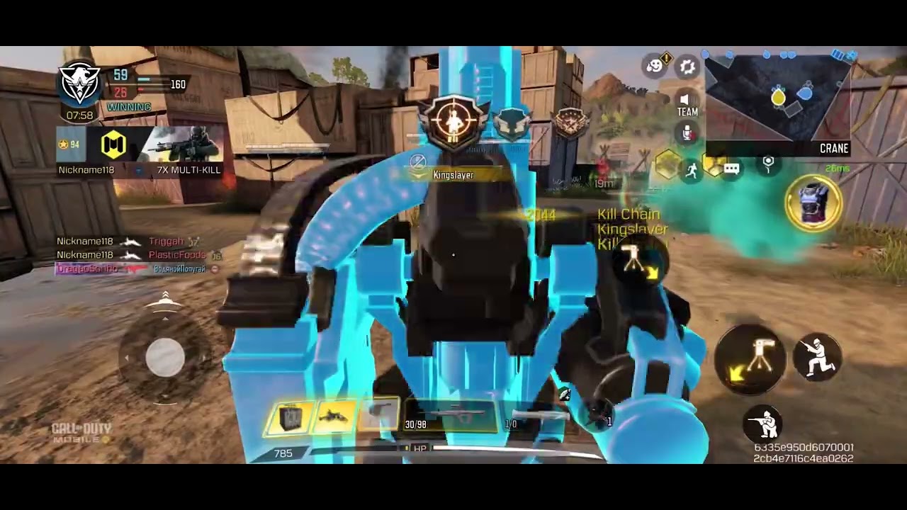 When you have too many kill streaks in cod mobile - YouTube