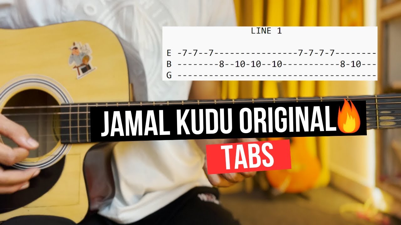 JAMAL KUDU ORIGINAL MUSIC GUITAR TABS - YouTube
